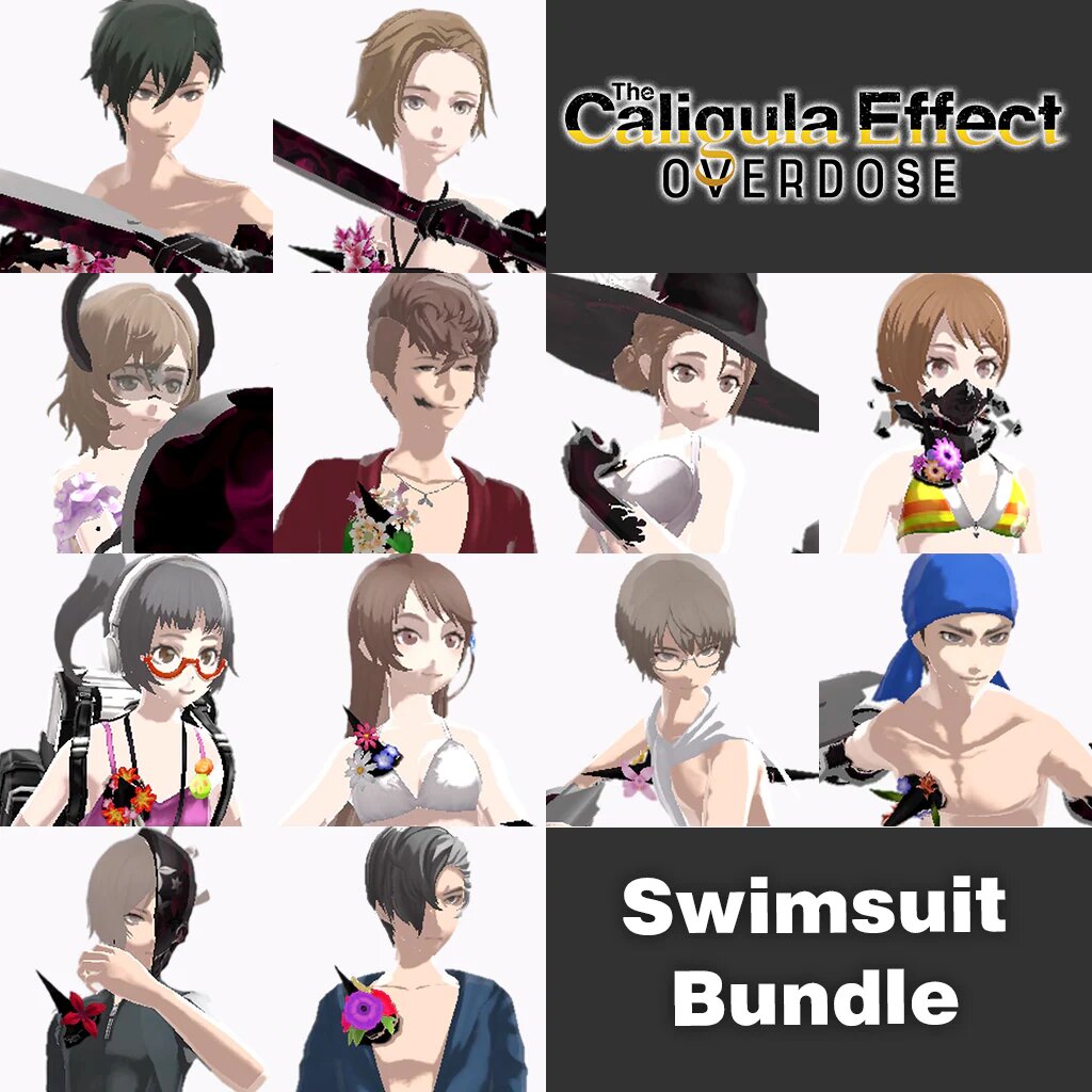 Дополнение The Caligula Effect: Overdose - Swimsuit Bundle, цифровое издание PlayStation 4, регион Турция / код пополнения баланса
