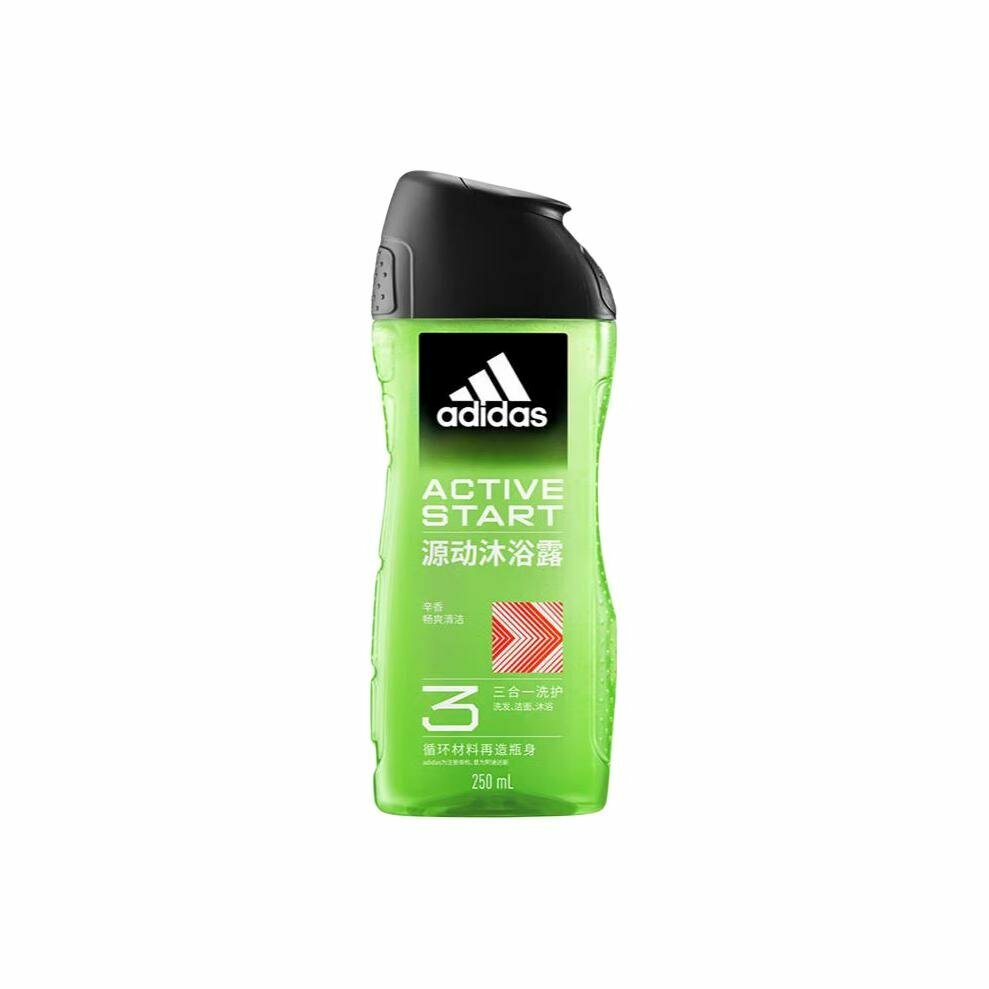 Гель для душа мужской Adidas Active Shower Gel 3-in-1, 250 ml