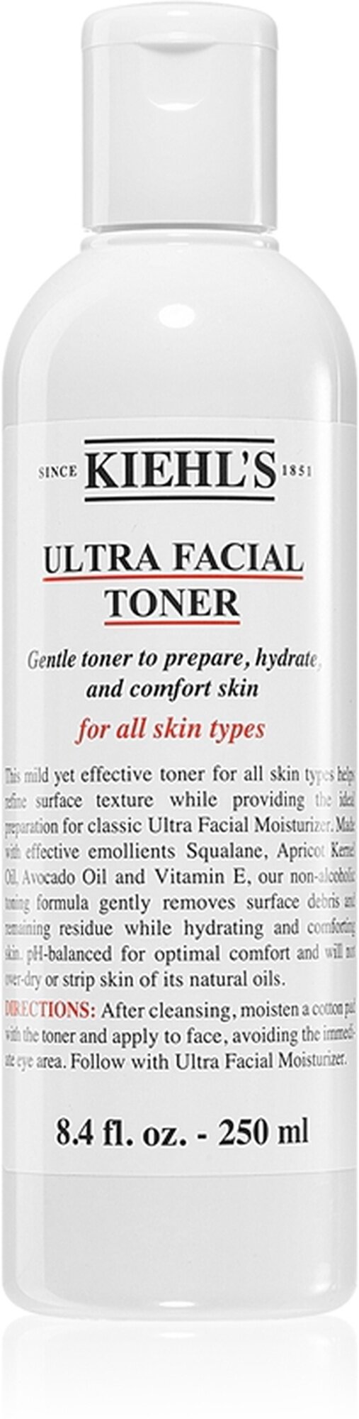 Kiehl's Нежный тоник для лица для всех типов кожи Ultra Facial Toner, 250 мл