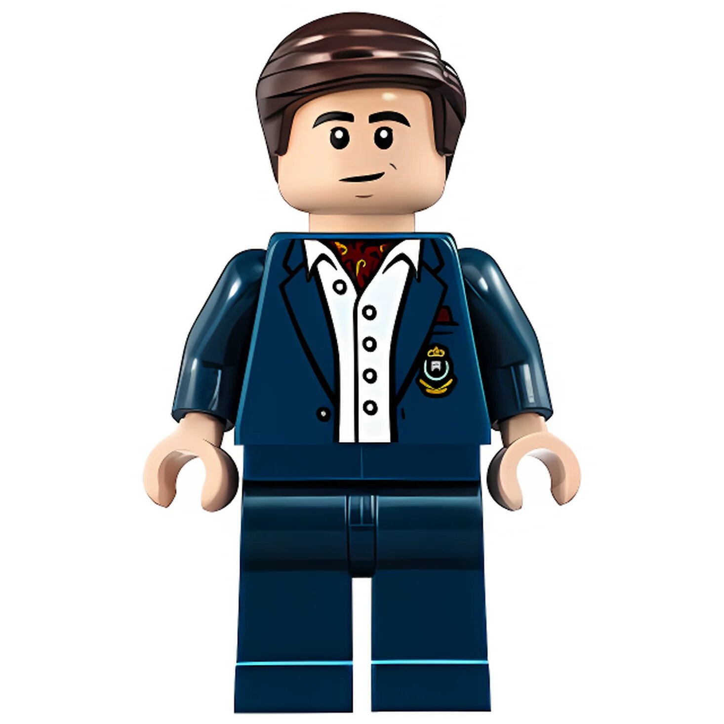 Минифигурка Lego Super Heroes Bruce Wayne - Ascot and Button Down Shirt sh0235 U