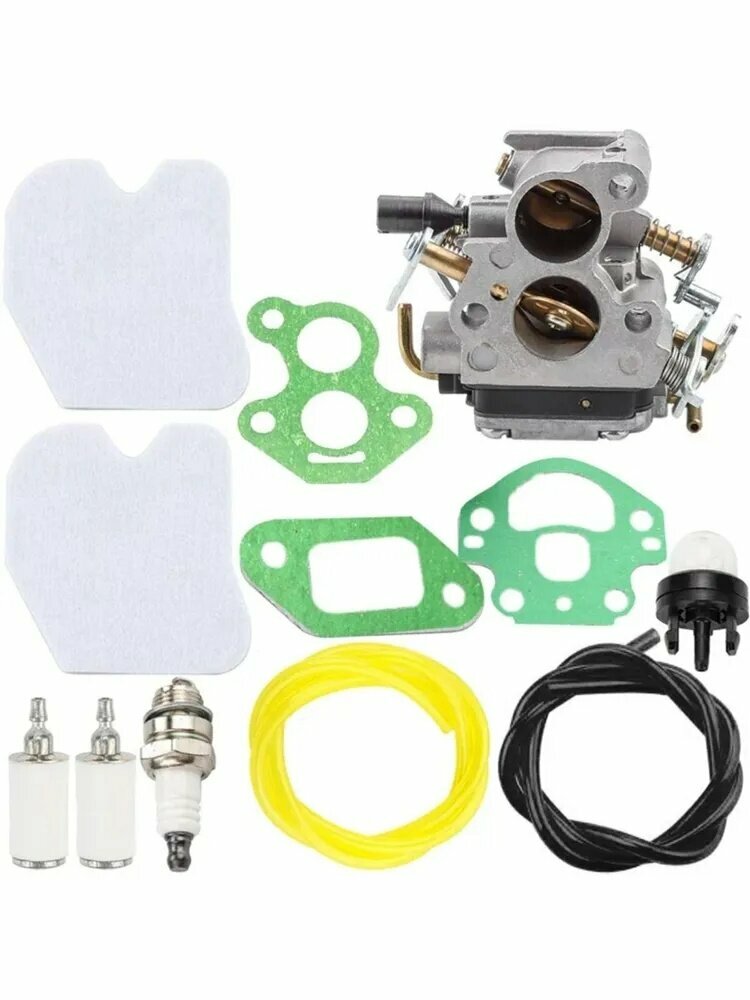 Набор карбуратора для Zama Husqvarna 240 240E 235 235E 586936202 C1T-W33 Углеродный автомобиль мотоцикл снегодавка цепная пила