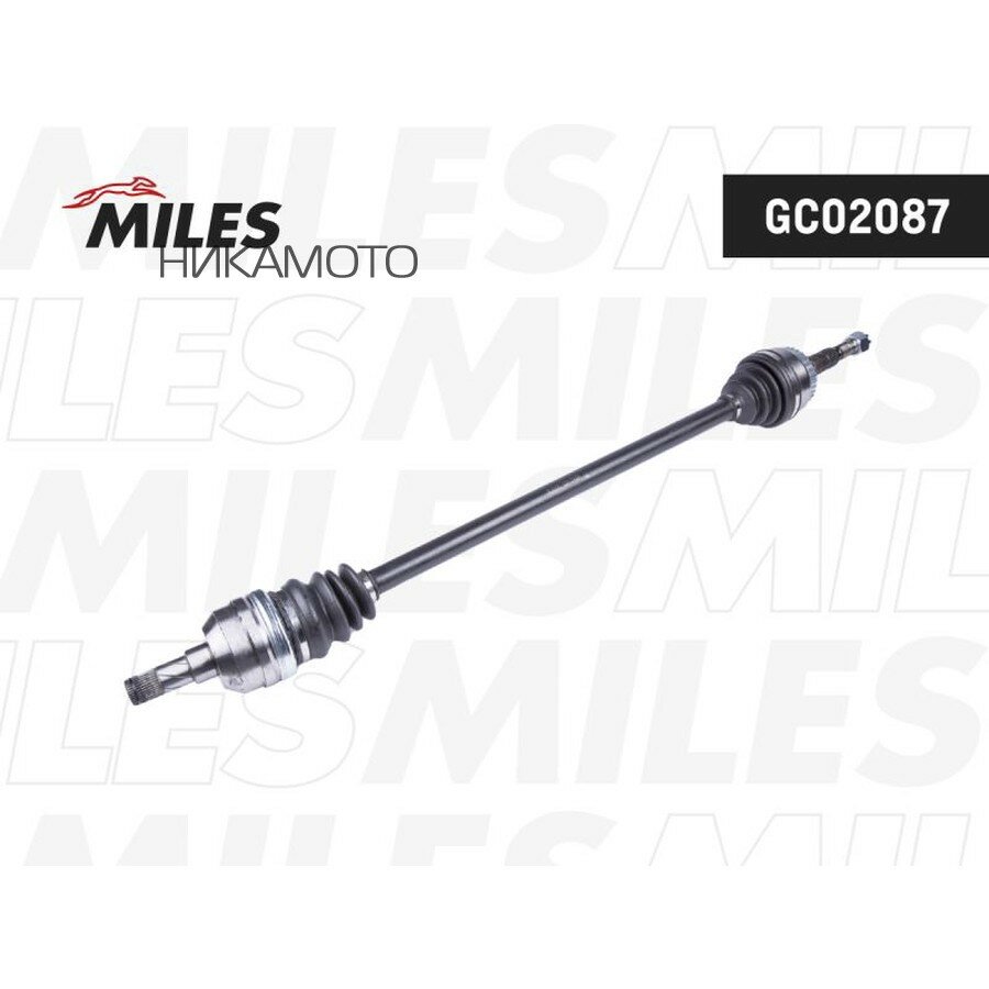 MILES GC02087 Привод в сборе OPEL VECTRA 1.6-2.5 95-03 прав.