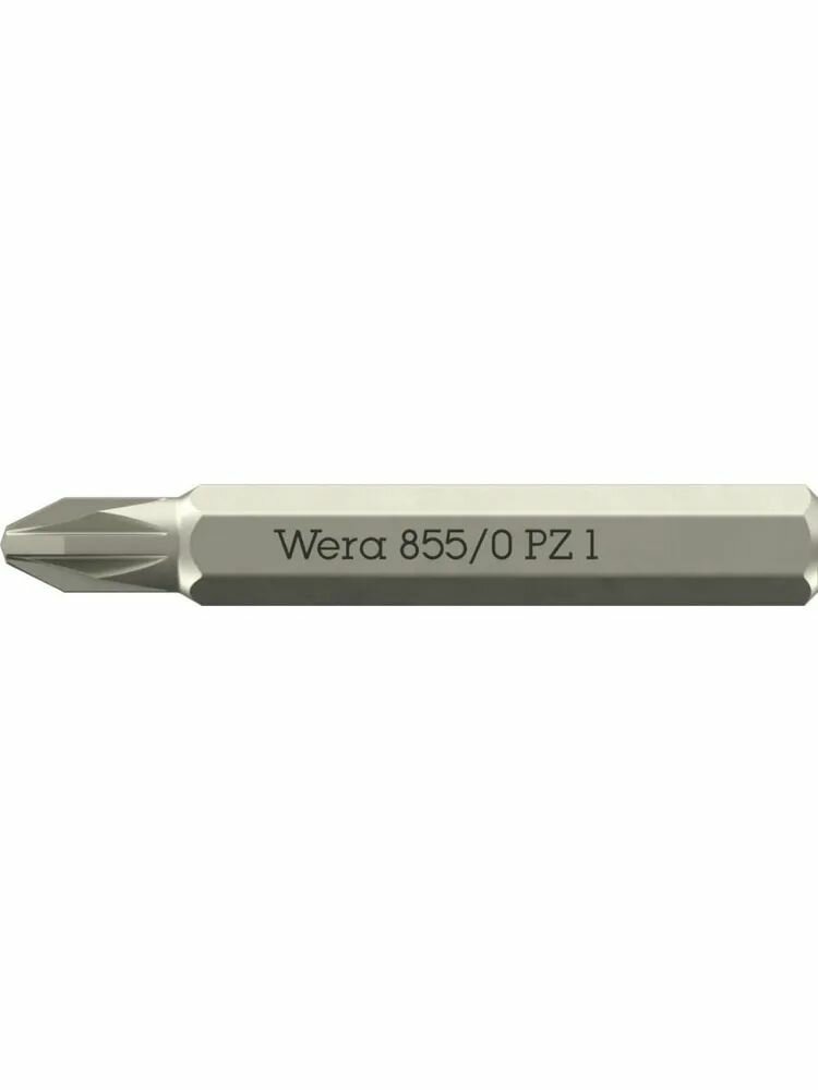 855/0 Micro Pozidriv бита, PZ 1 x 30 мм, хвостовик шестигранный 5/32" C4.0 (4 мм)