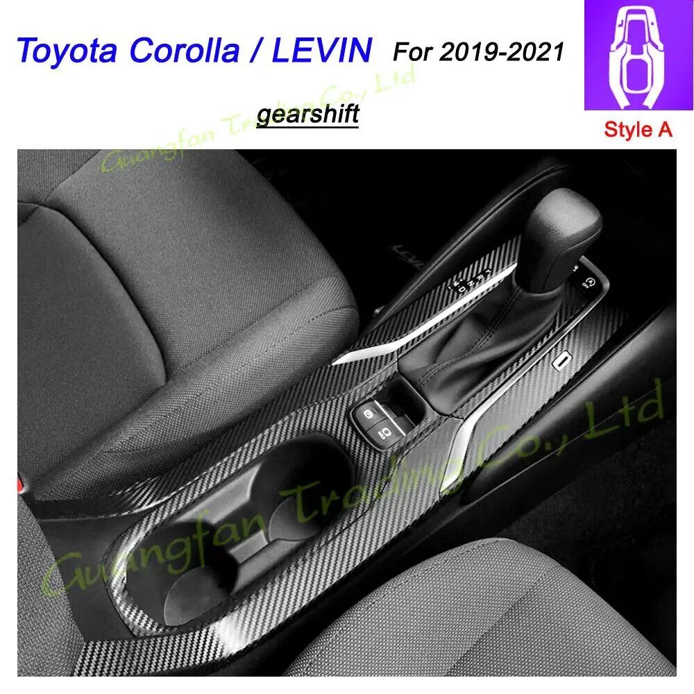Для Toyota Corolla Levin 2019-2021, отделка консоли, Style A