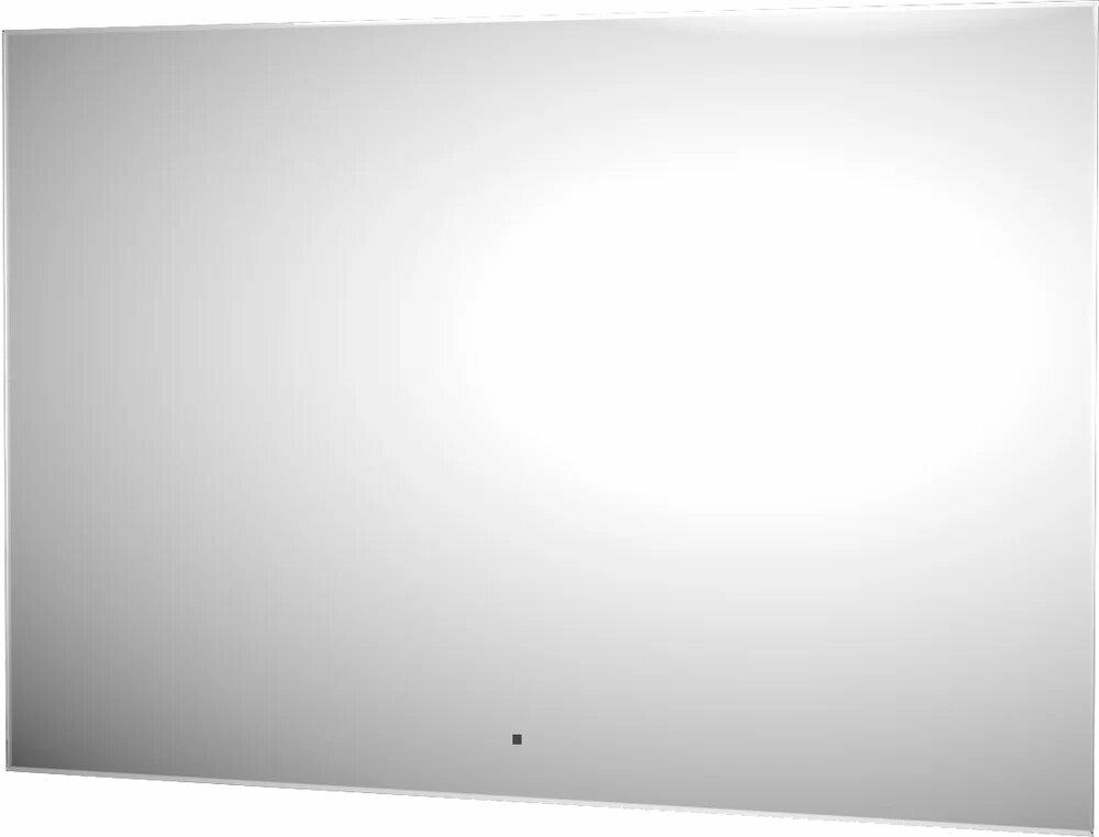 Зеркало Defesto Glow DF 2520RH 120х80 со светодиодной подсветкой, 120 см, пластиковое, зеркало настенное в ванную