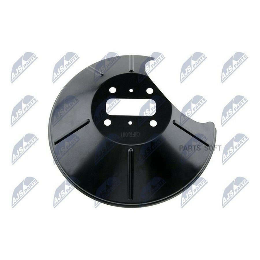 Кожух тормозного диска Ford Focus I 98-04, Fiesta 02-08, Fusion 02- задний правый от официального дистрибьютора, NTY, артикул HTOFR007