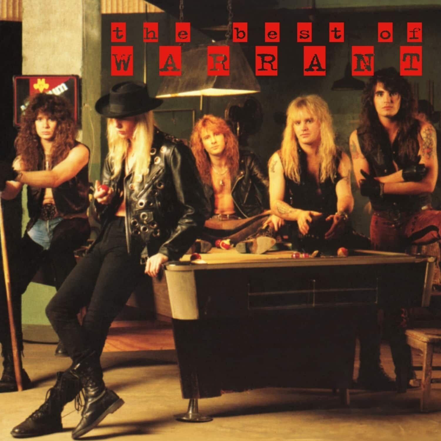 Warrant. The Best Of Warrant (2LP Ltd Red/Reissue/Виниловая пластинка)