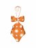 Купальник Sun-print cutout swimsuit