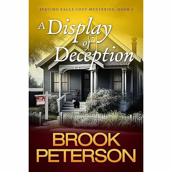 A Display of Deception: Jericho Falls Cozy Mysteries, Book 3，Reprinted paperback book