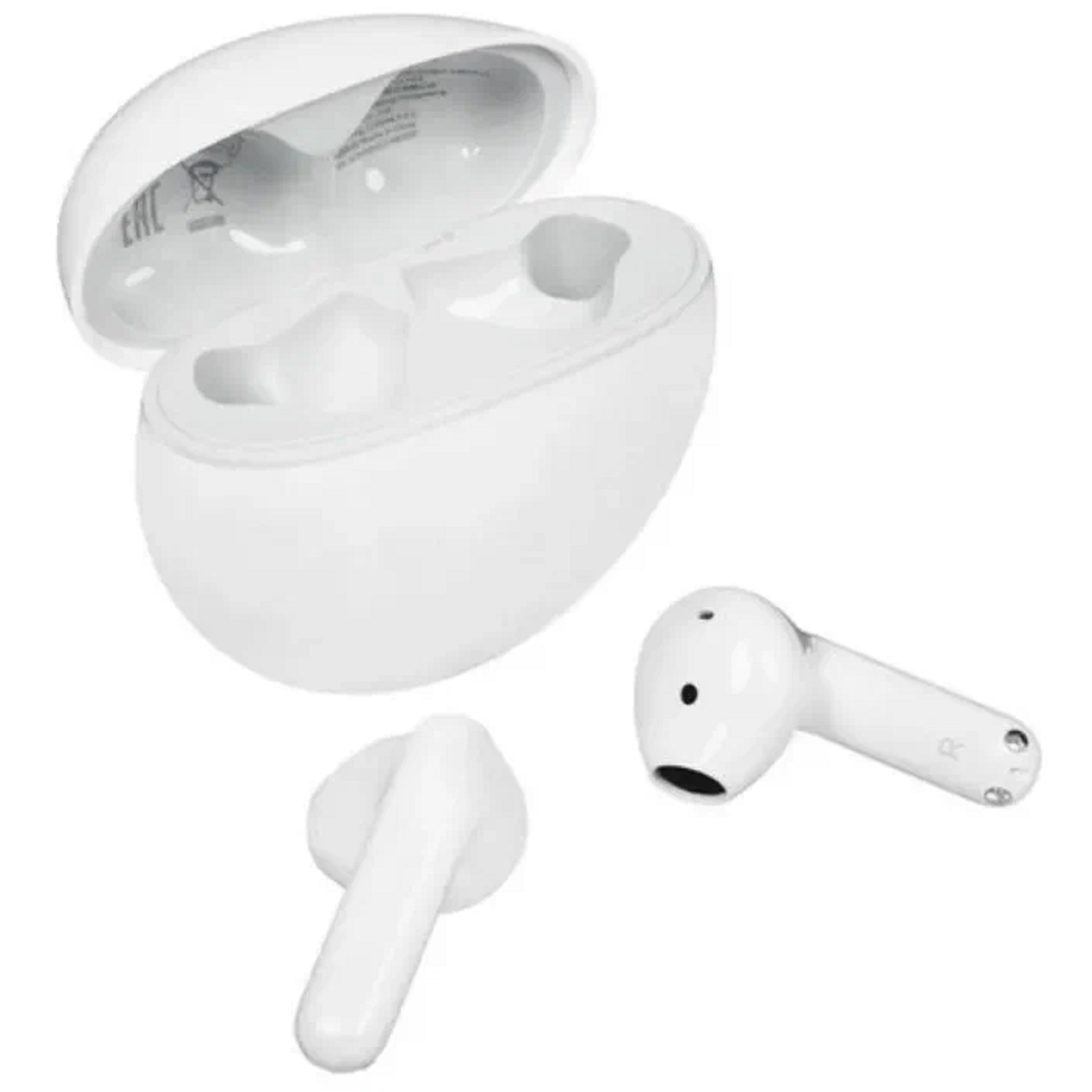 Наушники беспроводные Honor Choice Earbuds X7e, эргономичный дизайн, шумоподавление, белые