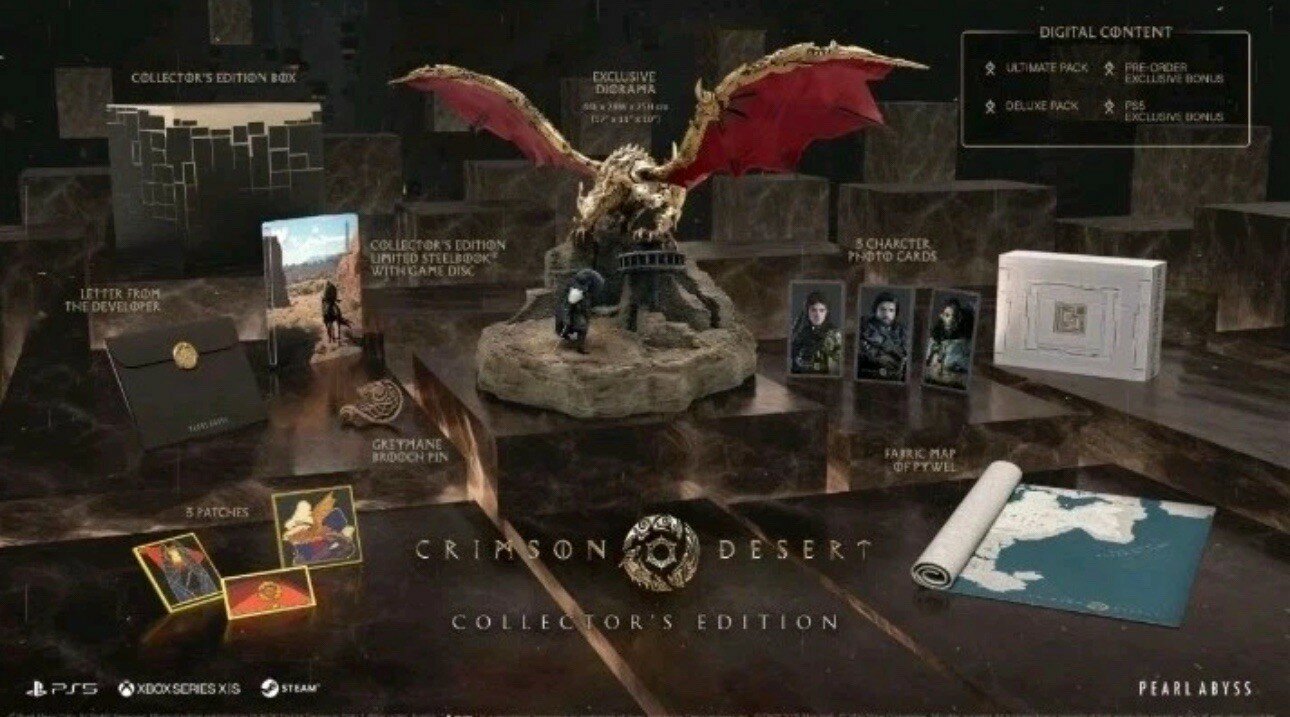 Игра Crimson Desert Collector's Edition версия для PC русские субтитры