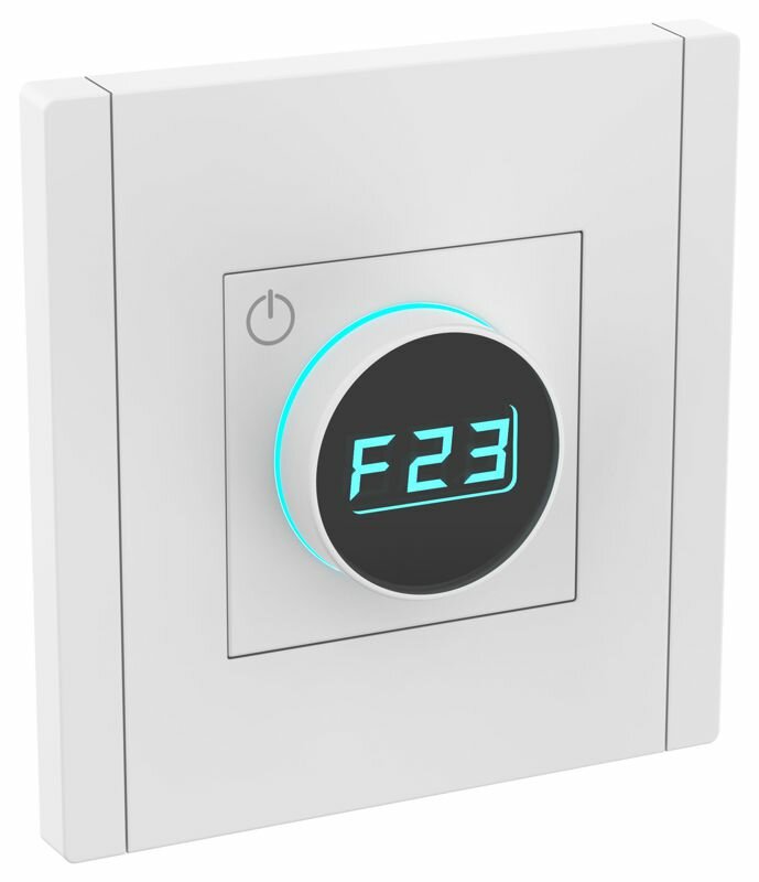 Термостат электронный FORTE&PIANO FP252 с индикацией бел. IEK FP-RT11-K01