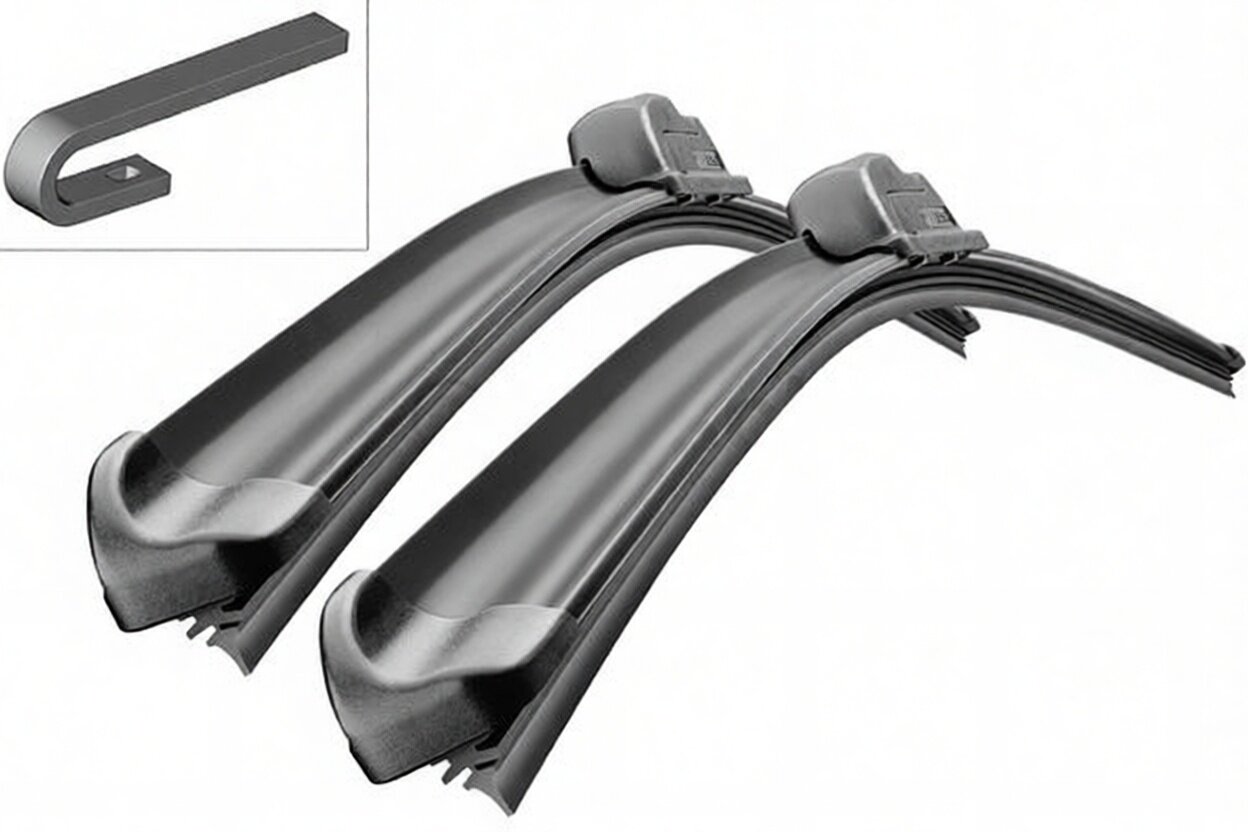 Щетки стеклоочистителя AEROTWIN AR614S 600/500 мм BMW X5 F 85 3397014271 Bosch арт. 3397014271