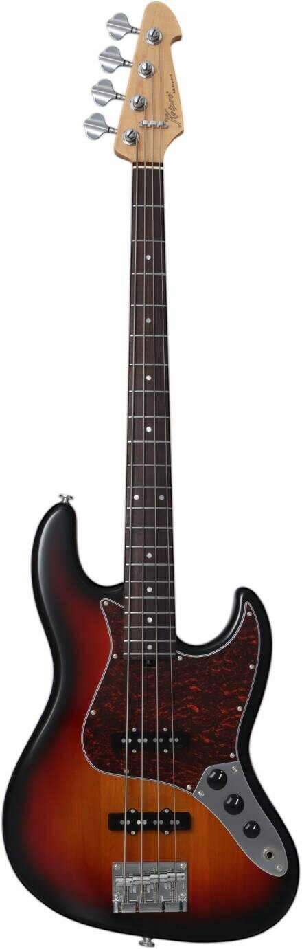 KEIPRO KJB-Standard-R SB - бас-гитара Jazz Bass, чехол в комплекте