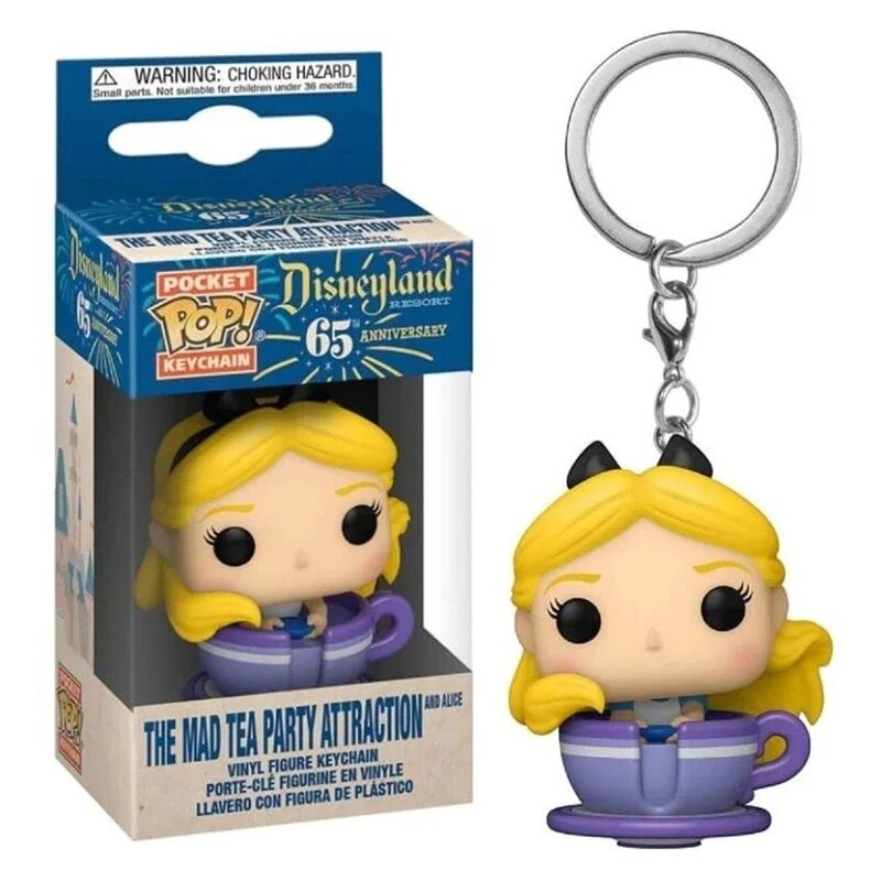 Funko Pocket Pop! Disneyland: Mad Tea Party Alice, брелок