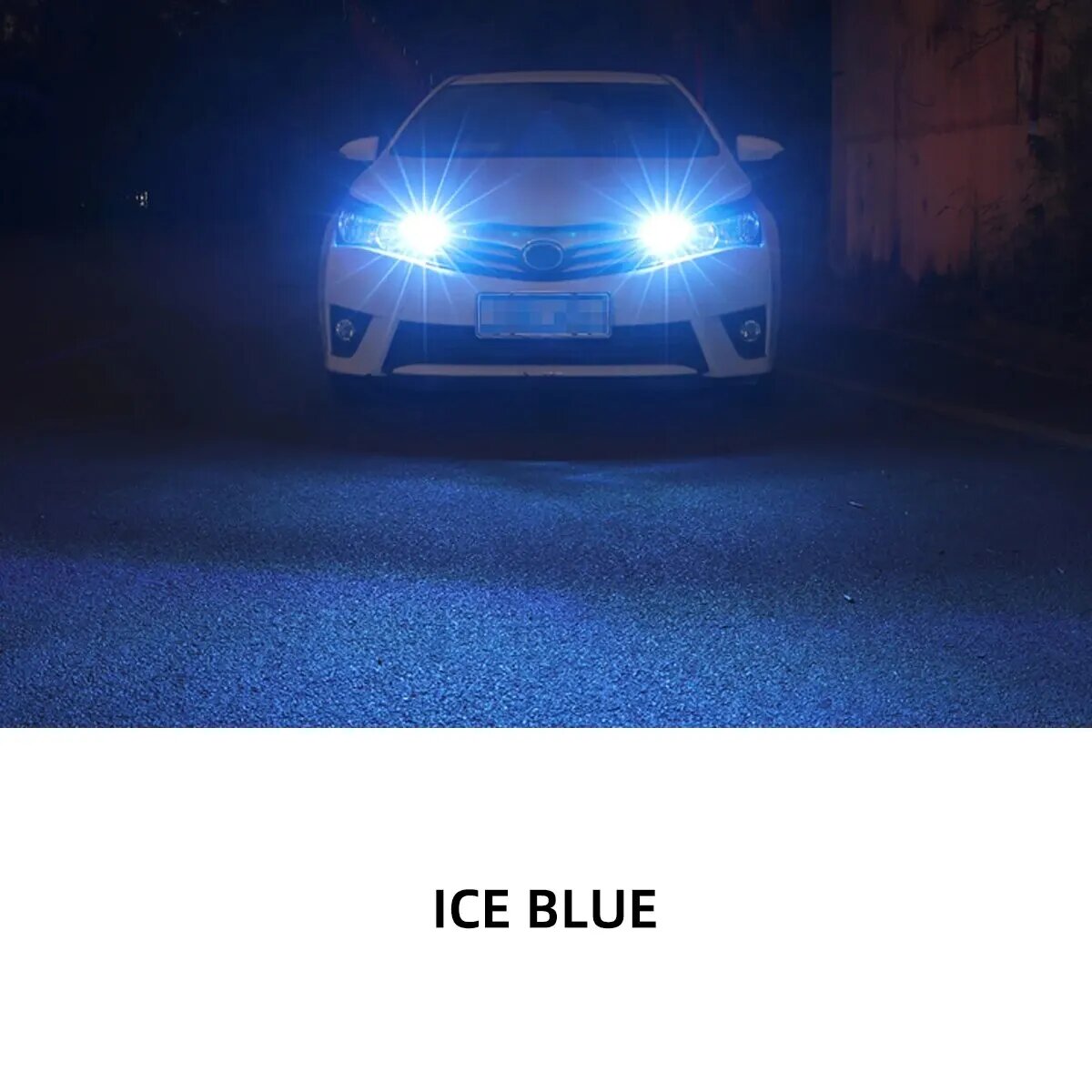 2x LED W5W T10 Ice blue, синий