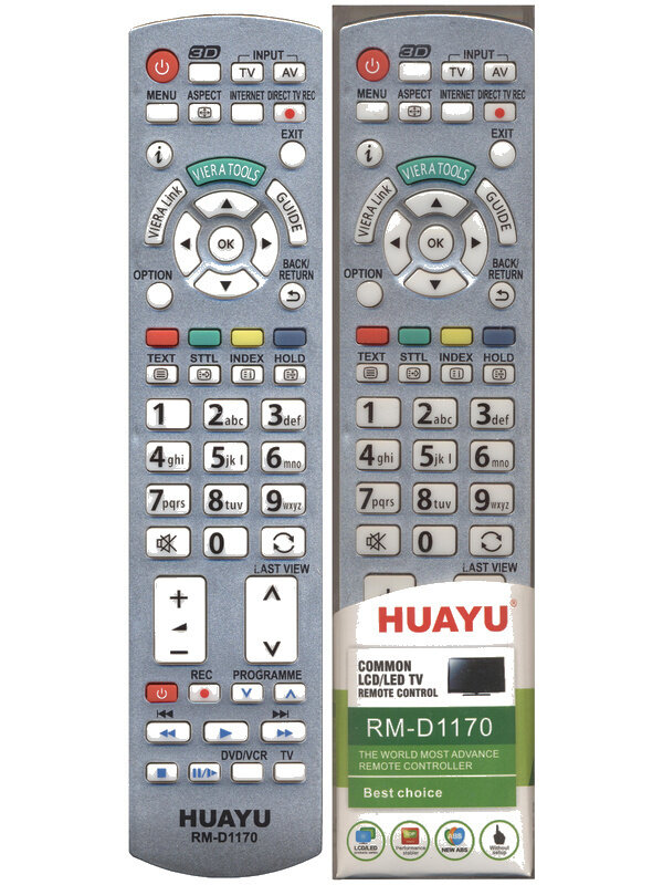 Пульт универсальный для Panasonic RM-D1170