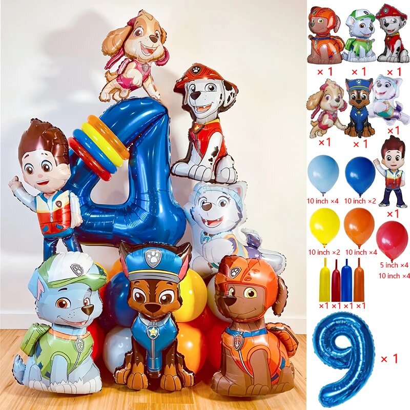 Воздушный шар фольги PAW PATROL, цвет 9