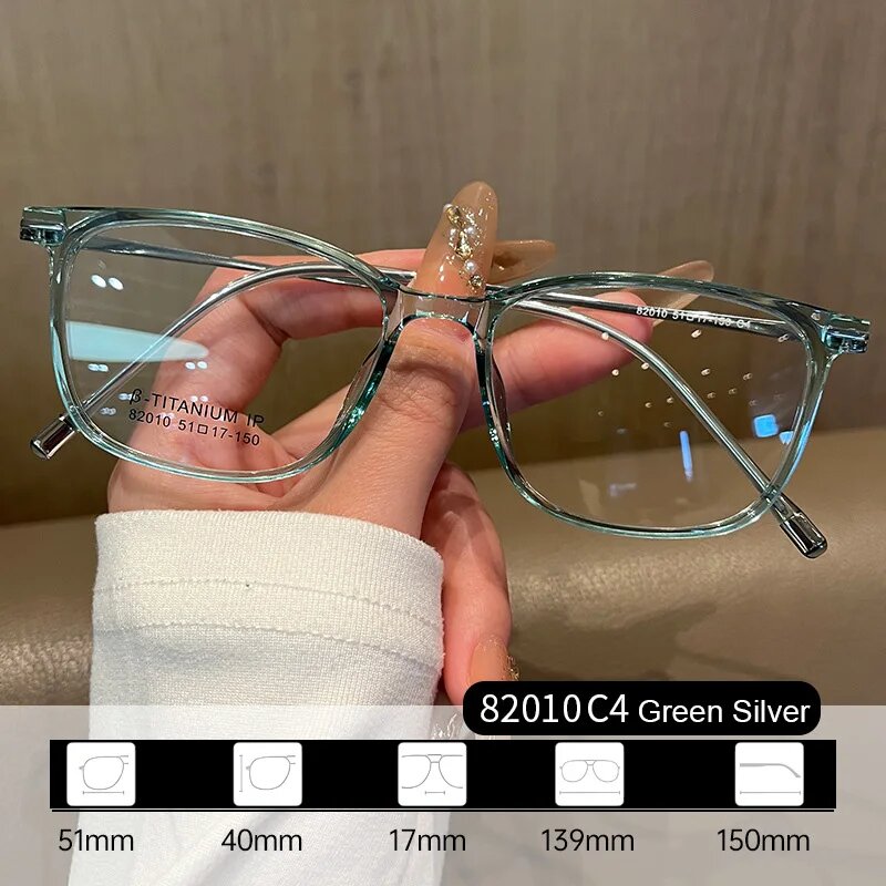 Оправа для очков Gmei Optical, Green Silver, C4