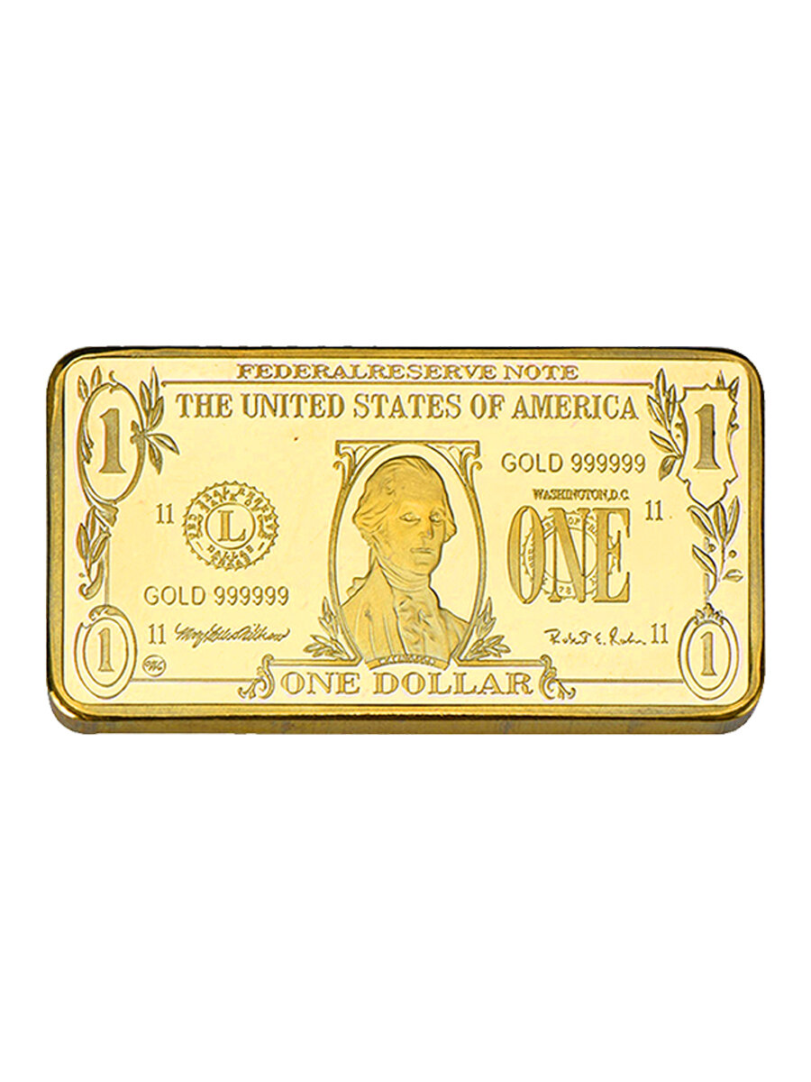 Слиток 1 доллар США, USA PROOF — фото 1