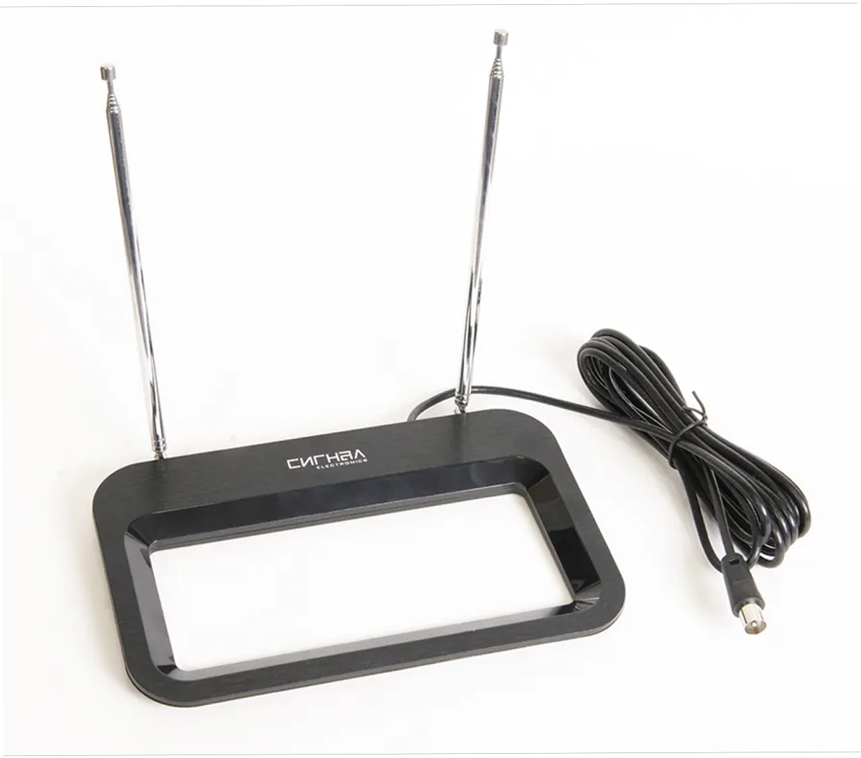 Антенна комнатная DVB-T2 и ДМВ+МВ пассивная SPI-617, длина 3 м.