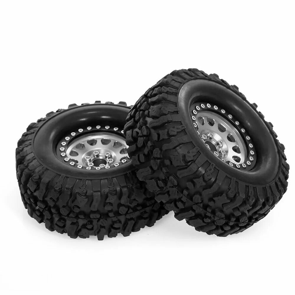 2 шт. Набор резиновых колесных дисков 2.2" для 1/10 TRX4 RC crawler