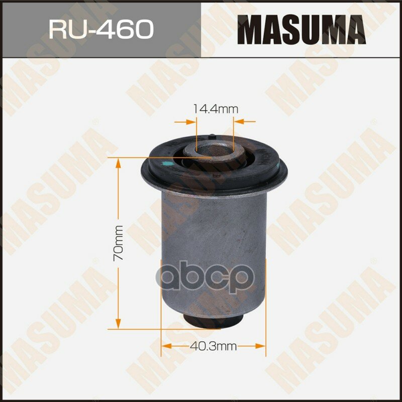 Сайлентблок зад. GRAND VITARA, JB416X Masuma арт. RU-460