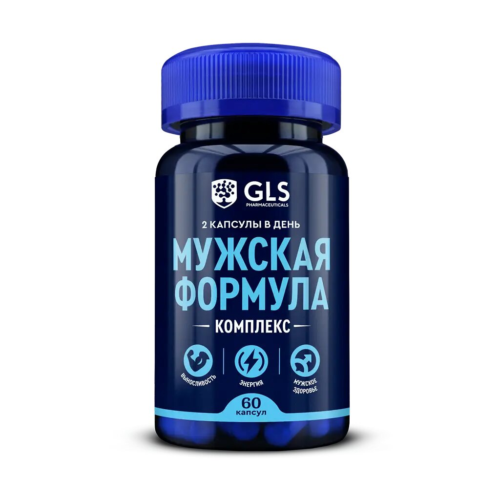 Мужская формула GLS капсулы по 440 мг 60 шт