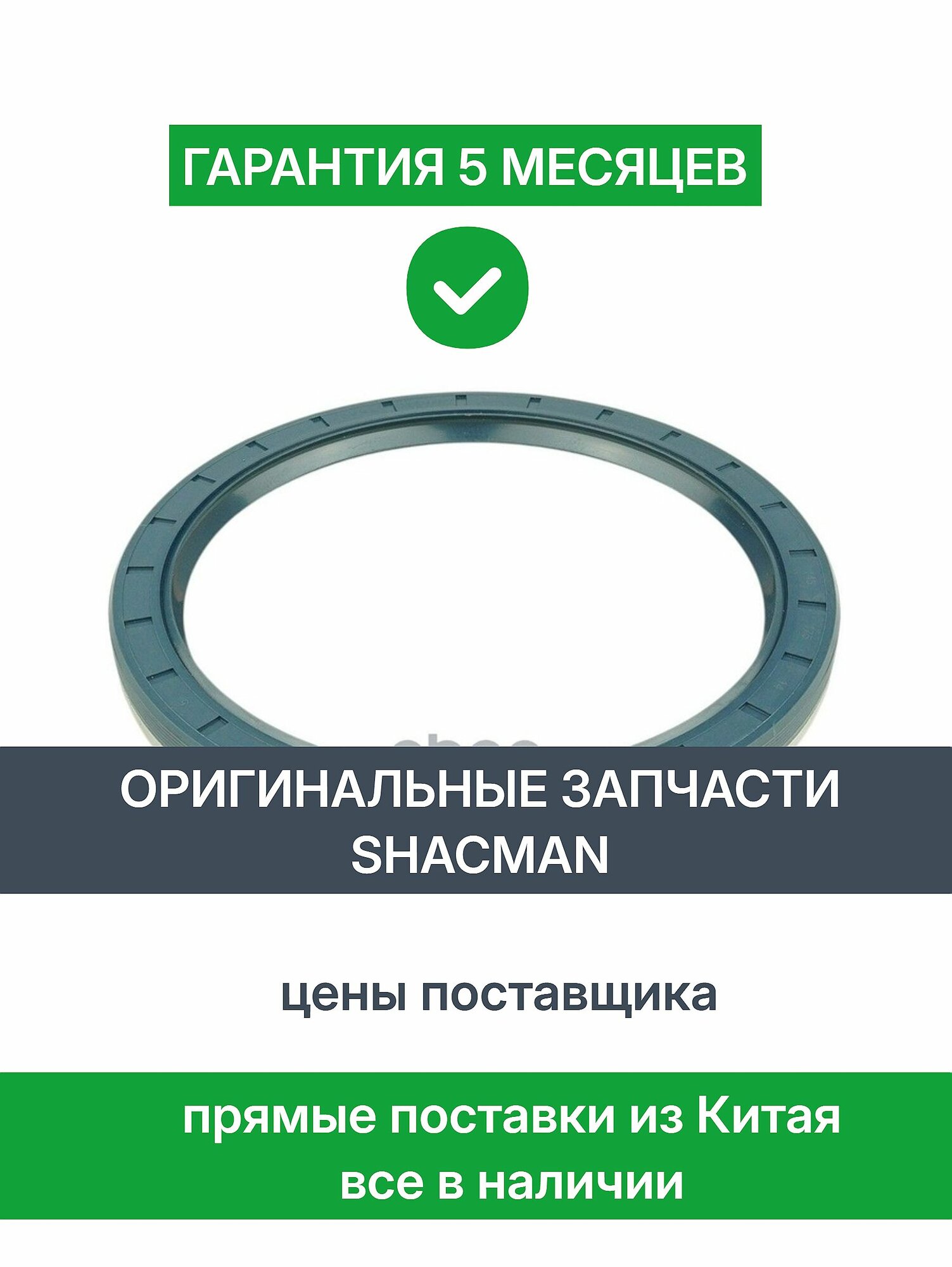 Сальник ступицы задней внешний SHACMAN X3000 / X5000 Shacman арт. 06.56289.0332
