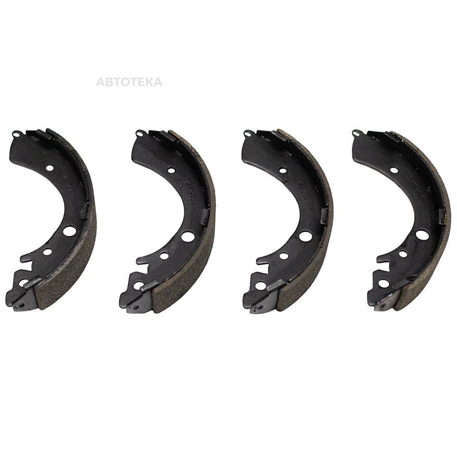 Тормозные колодки барабанные HONDA ACCORD IV (CB) 01/1990 - по н. в. задн. CWORKS C14CR0015