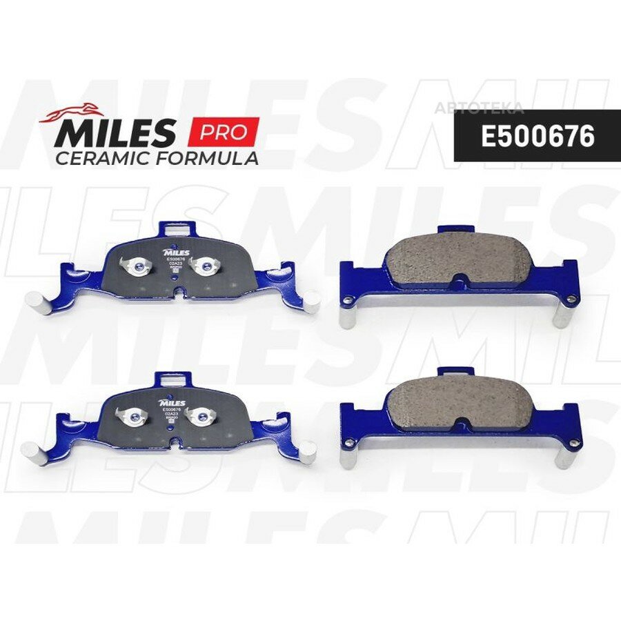 Колодки тормозные AUDI A4 15-/A5/Q5 16- пер. Ceramic PRO MILES E500676
