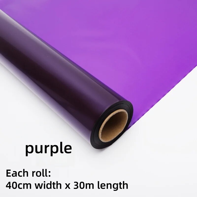 Фиолетовый целлофан 40x30 см