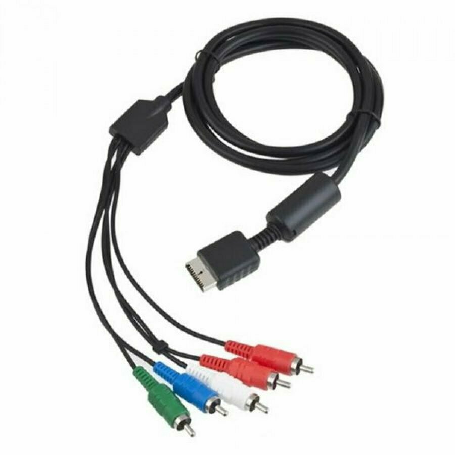 Компонентный видео кабель HDTV (Component Video Cable) PS2/PS3 — фото 1