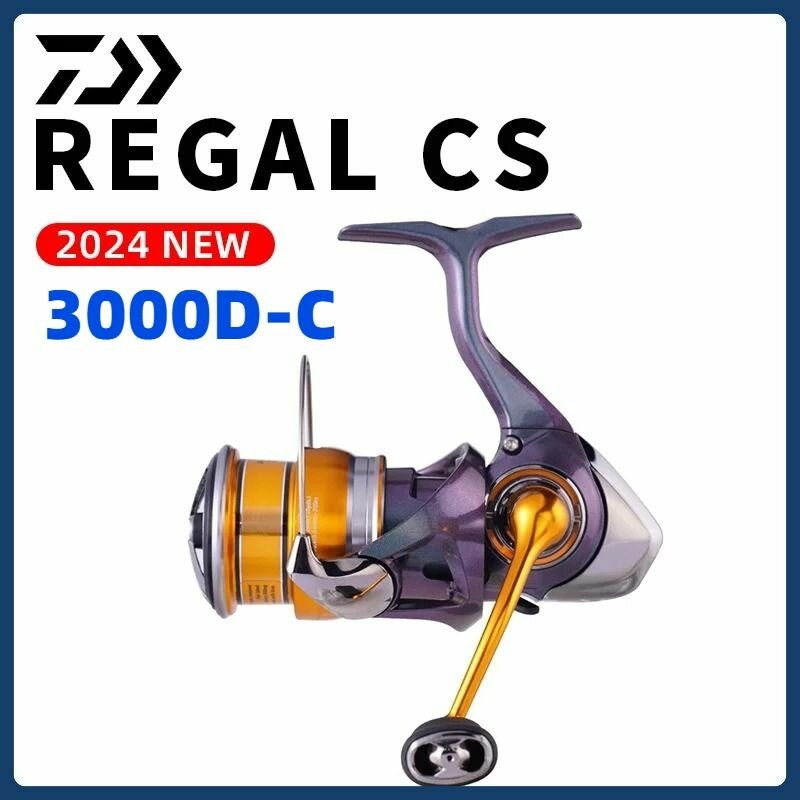 2024 DAIWA REGAL LT3000D-C Рыболовная катушка для дальней рыбалки, спиннинг, рыболовные снасти, леска