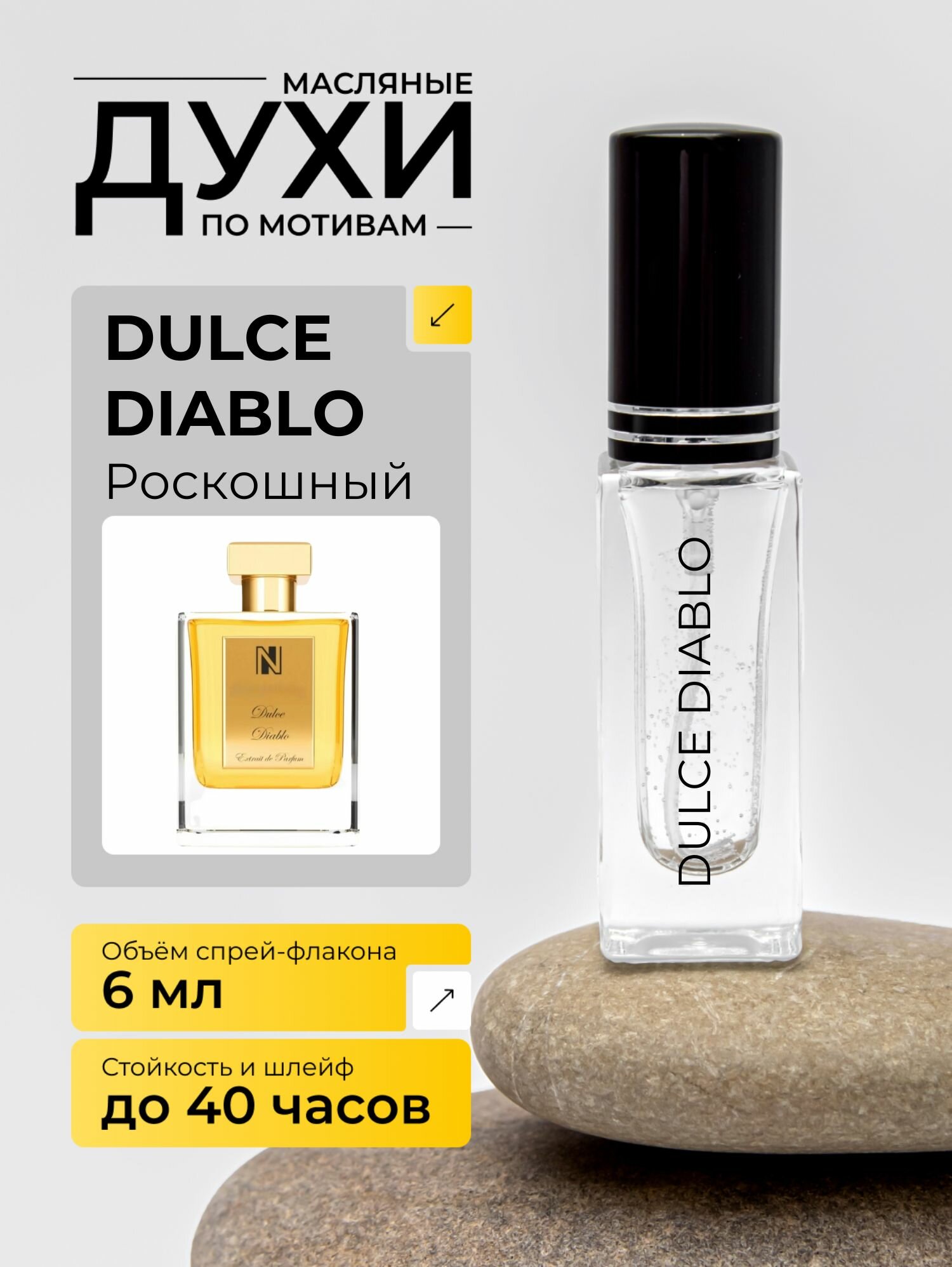 Dulce Diablo 6мл Дульче Диабло 6мл Духи мужские и женские