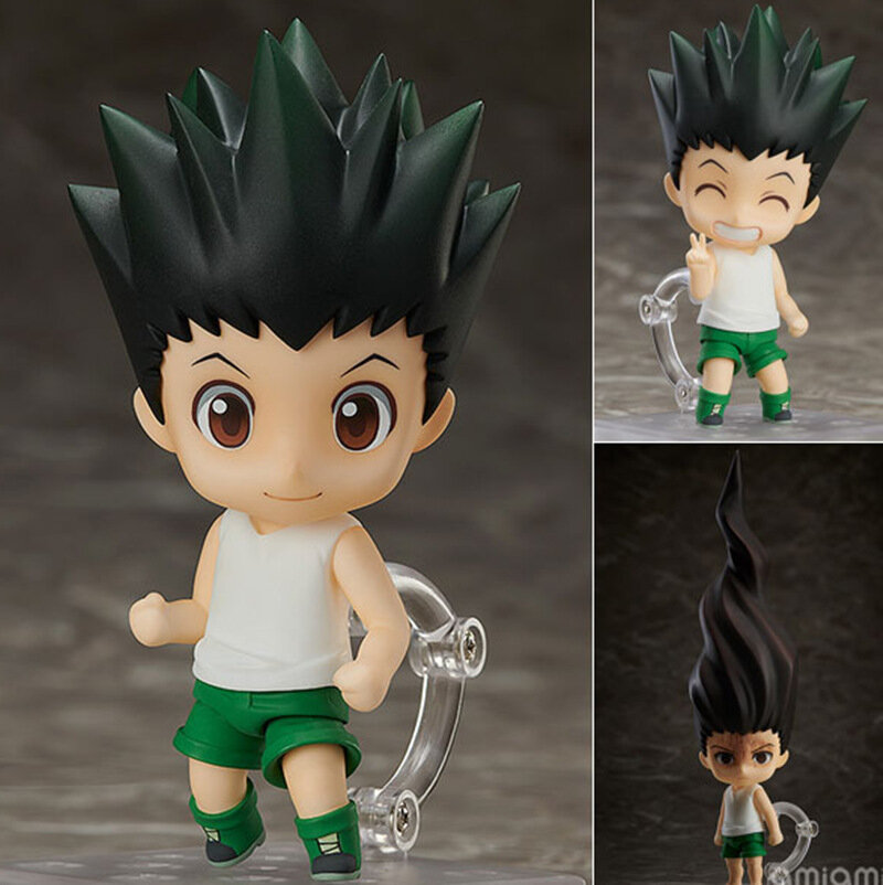 Фигурка Hunter x Hunt Gon Freecss, коллекционная модель из ПВХ, 10 см, в фирменной коробке