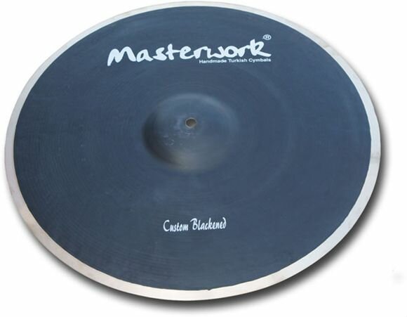 Тарелка для ударной установки креш Masterwork серия Custom blackened диаметр 17", толщина medium, тип crash