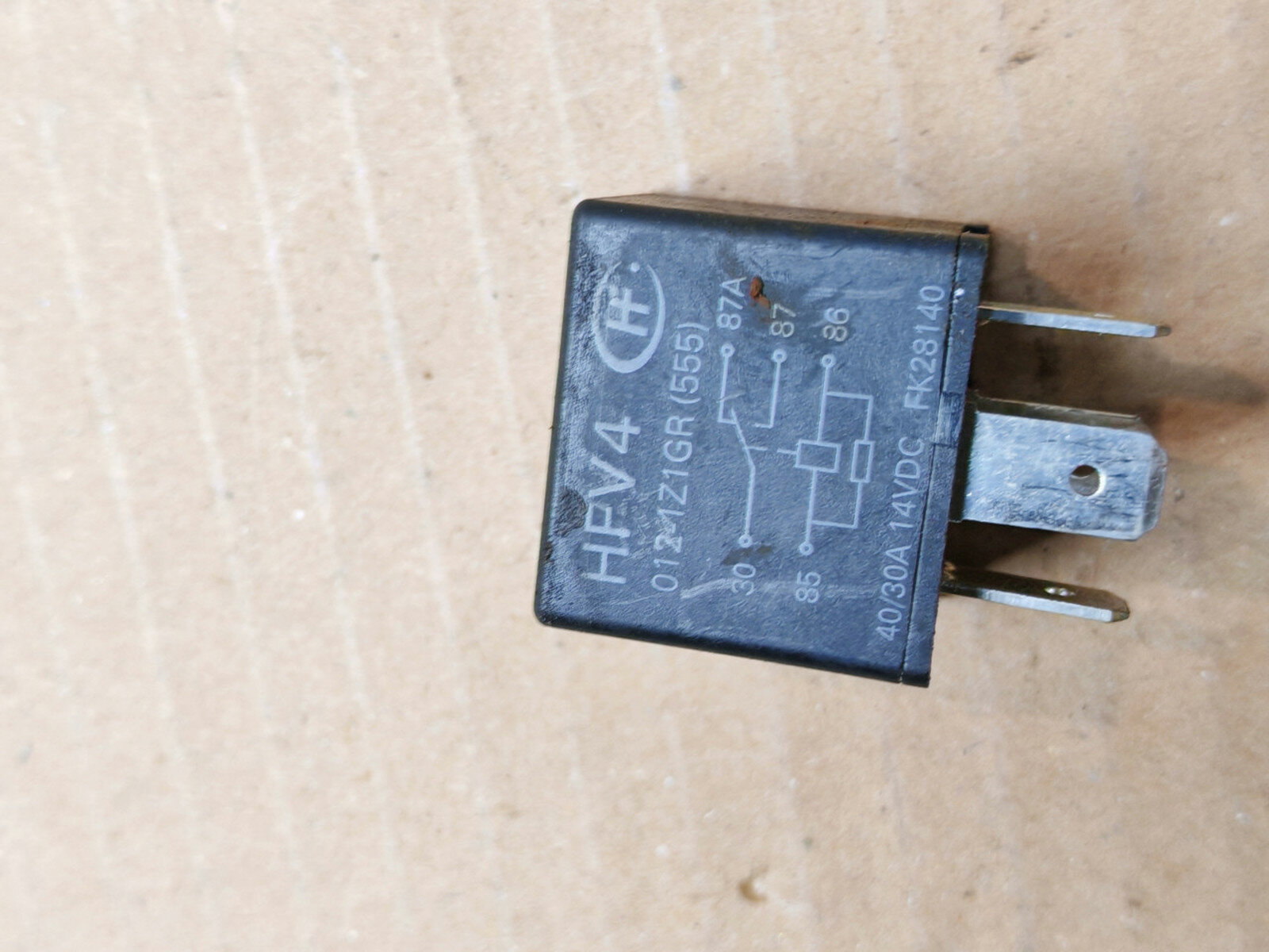 Реле 0121Z1GR(555) Geely MK 1.5 (5pin)