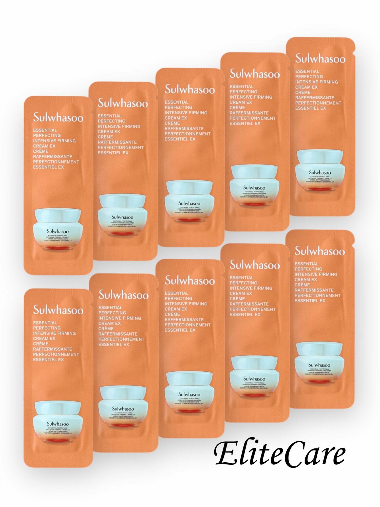 Sulwhasoo (12шт*1мл) Интенсивный укрепляющий крем для лица ESSENTIAL PERFECTING INTENSIVE FIRMING CREAM EX
