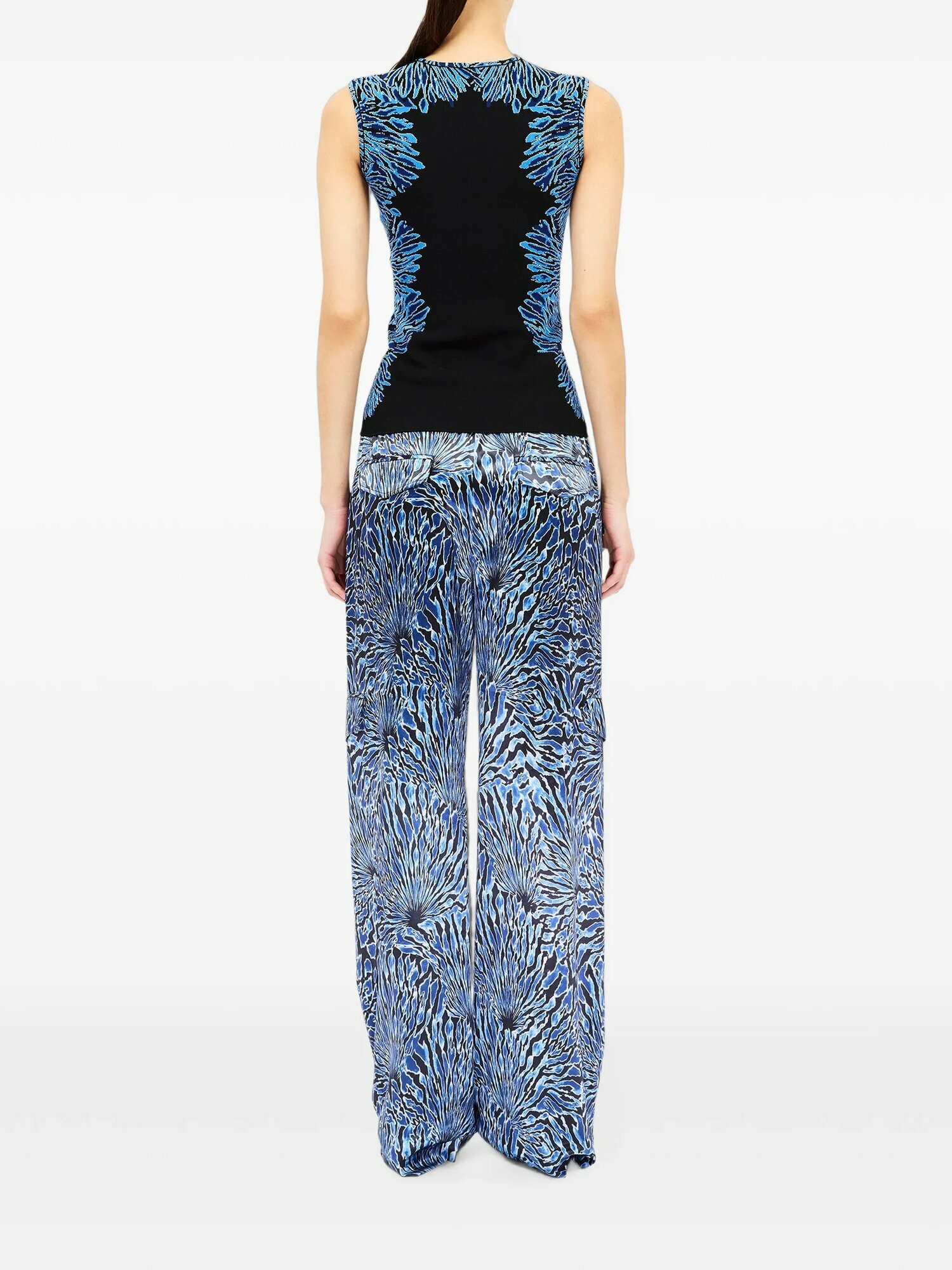 Топ Ulla Johnson Aylin jacquard-knit top, размер 2 — фото 1