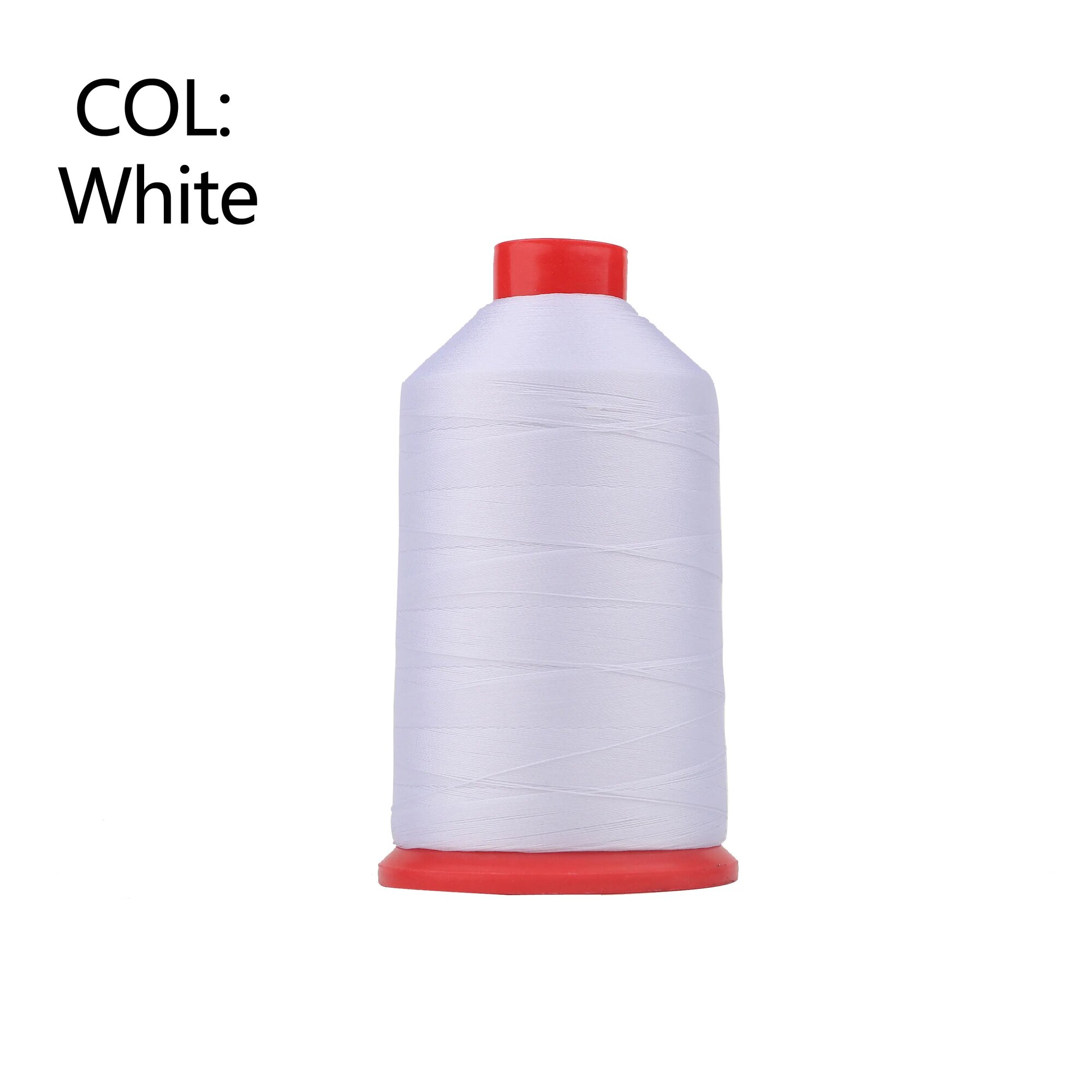 TEX45 Нейлоновая нить 210D/2 4500 ярдов для шитья White