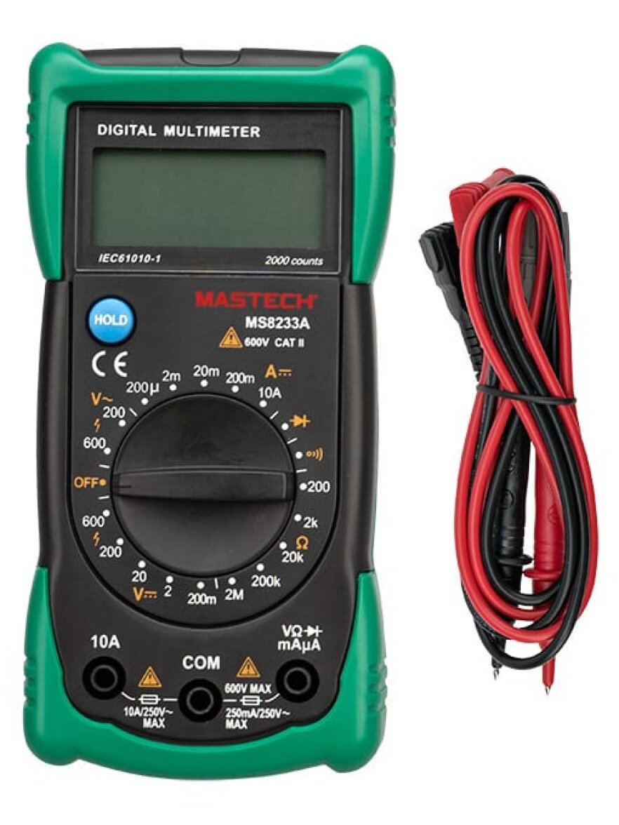 Мультиметр цифровой Mastech MS8233A — фото 1