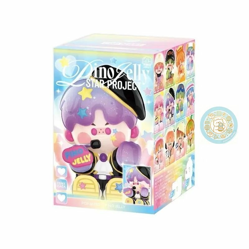 POP MART - Коллекция PINO JELLY Star Project Серия Слепая коробка, 1 шт