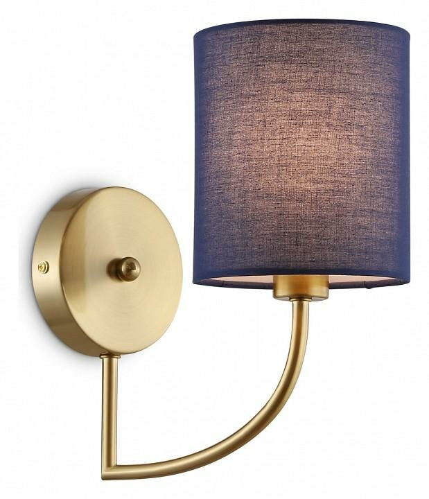 Бра Ambrella Light HIGH LIGHT LH71275 цвет плафона подвески Синий, цвет арматуры Латунь