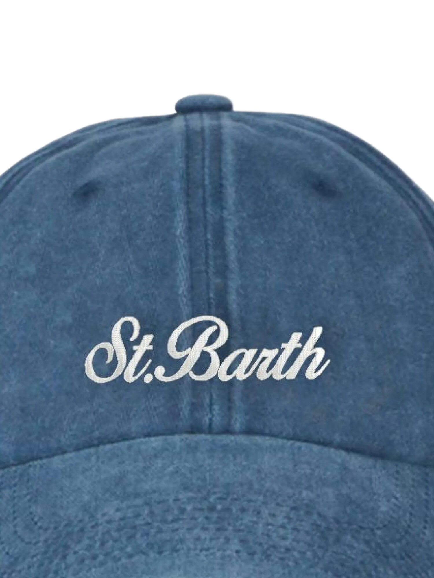 Шапка MC2 Saint Barth Davis embroidered denim baseball cap для девочек, размер OneSize — фото 1