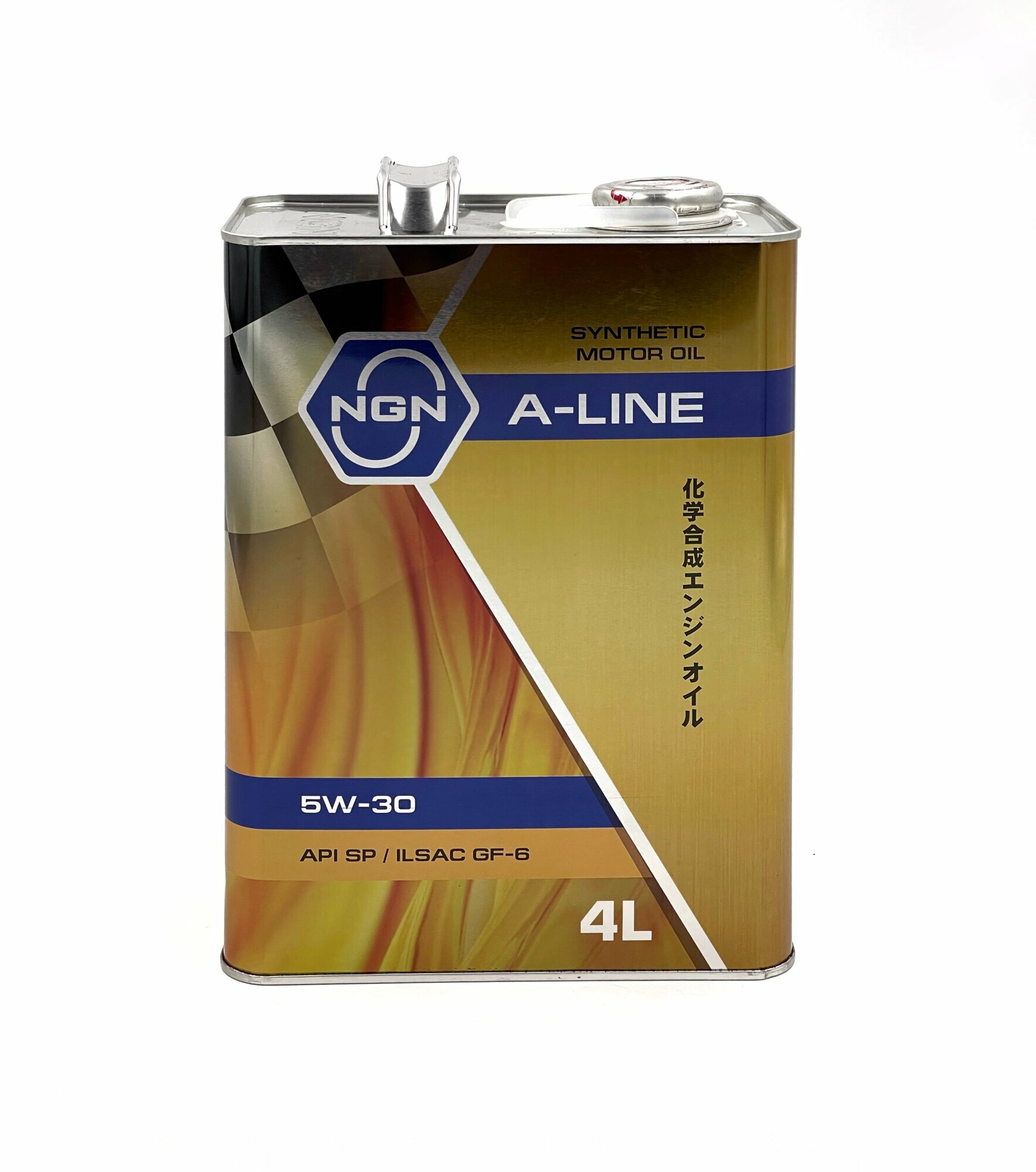 Масло моторное NGN A-Line 5w-30, синтетическое, 4 литра, для авто
