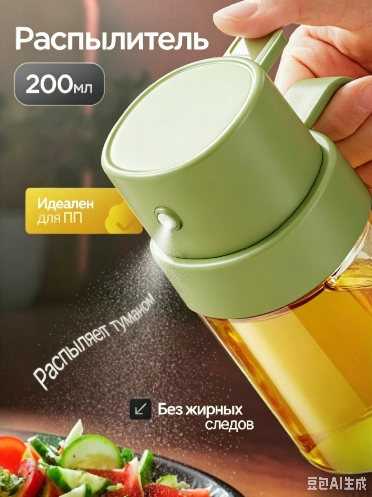 Емкость для масла, 200 мл, 1 шт