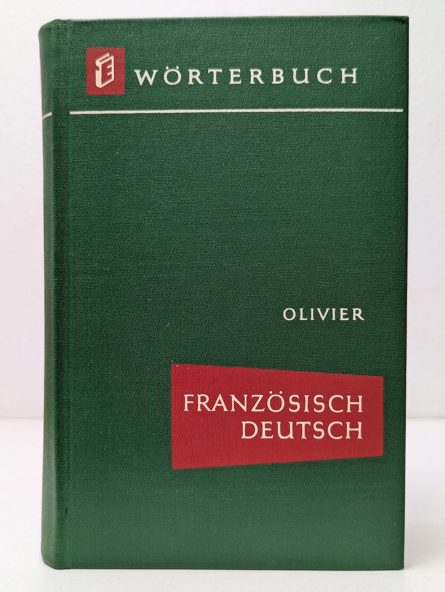 Französisch-Deutsches Wörterbuch Оливье Рене 1968