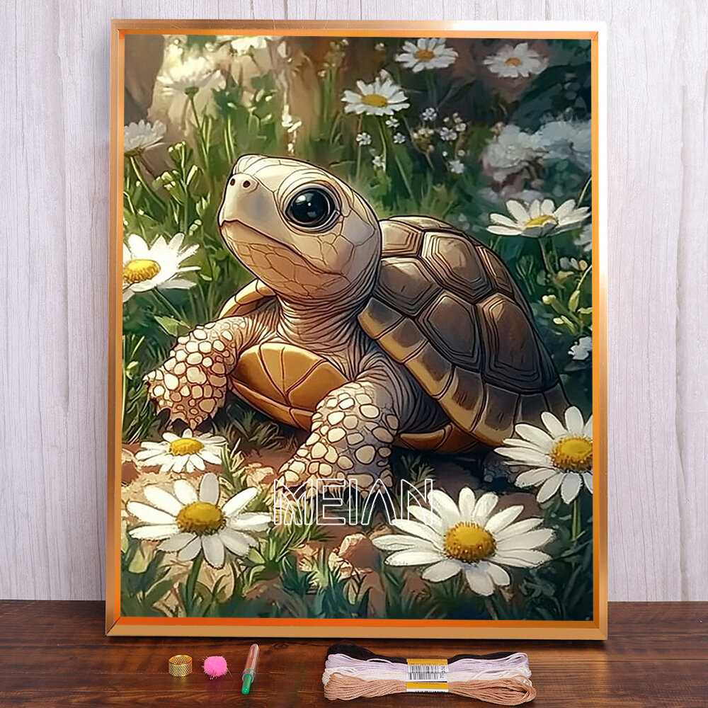 MEIAN Набор для вышивания,30x40CM,11CT,40 цветов