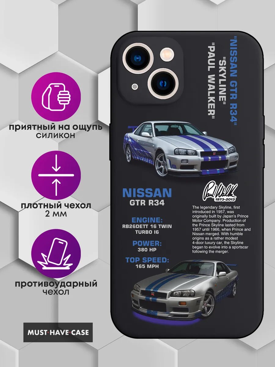 Чехол на iPhone 13 с принтом — фото 1
